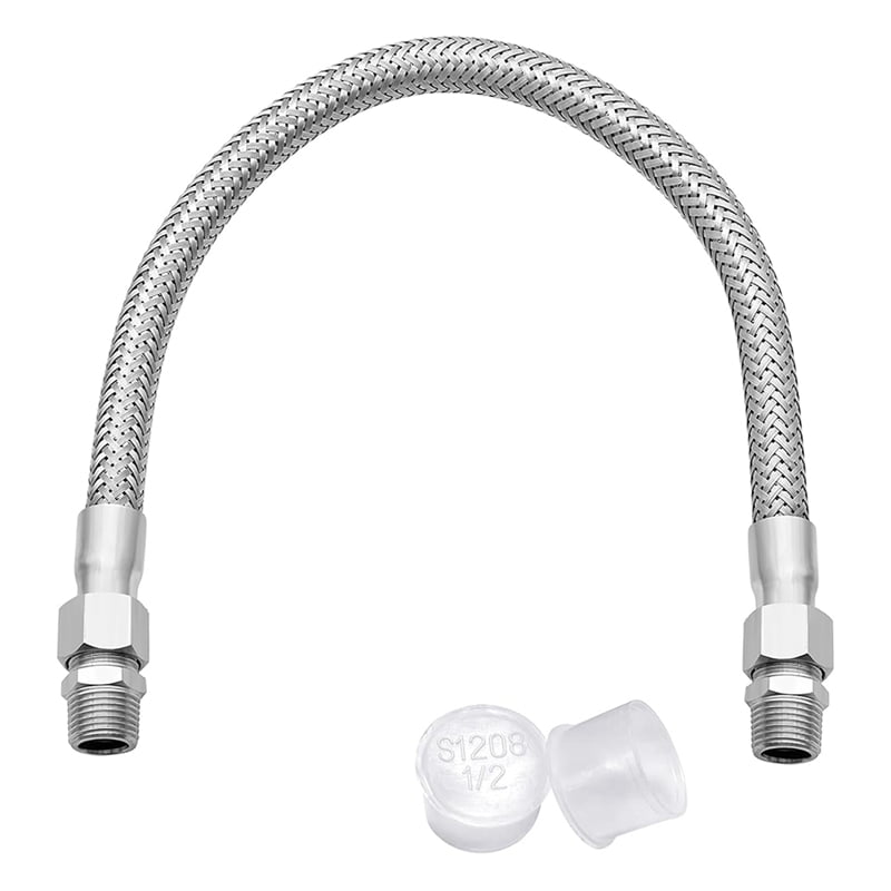 Industrial Grade Compressor Jumper Hose,with Male 20inch Length 450 PSI ...