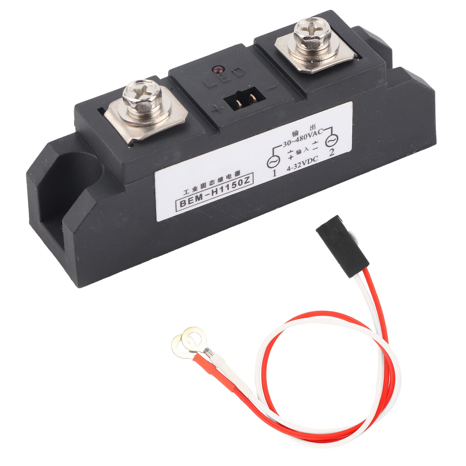 Industrial Grade DC Control AC Solid State Relay, 150A Load Current ...