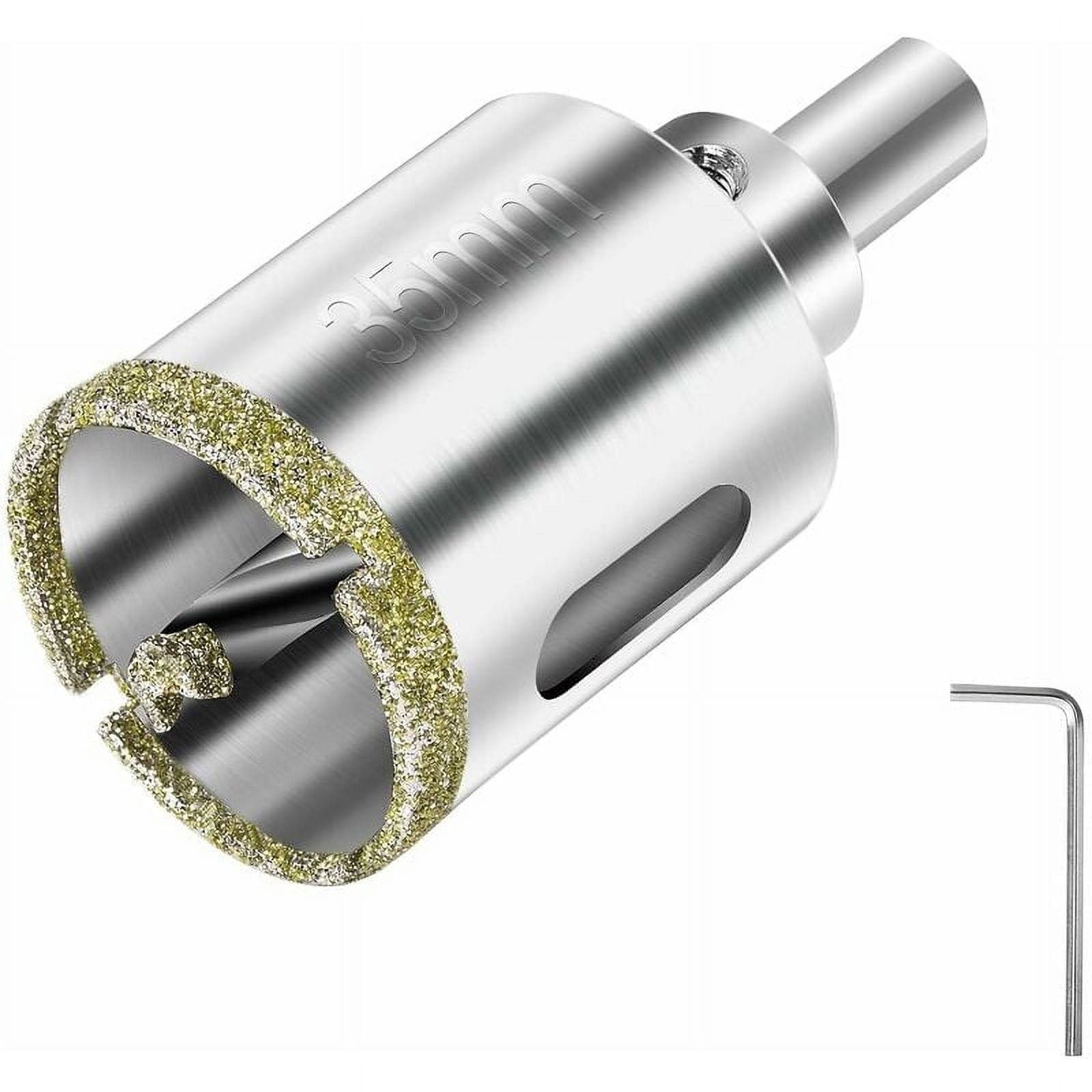 Industrial Grade Diamond Hole Saw, High Quality Iron Alloy Glass ...