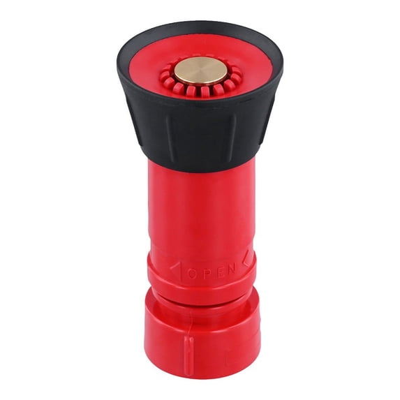 Industrial Grade Fire Hose Nozzle 1 Inch Heavy Duty Water Spray Nozzle ...