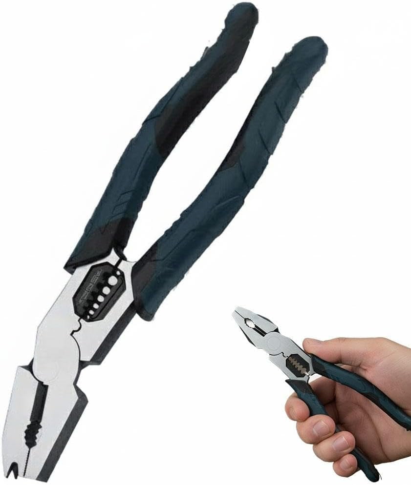 Industrial-Grade Multi-Function Cutting Pliers, 9-in-1 Multi-Functional ...