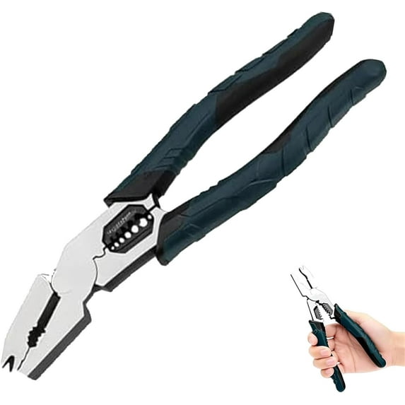 Industrial-Grade Multi-Function Cutting Pliers with Insulating Gloves ...