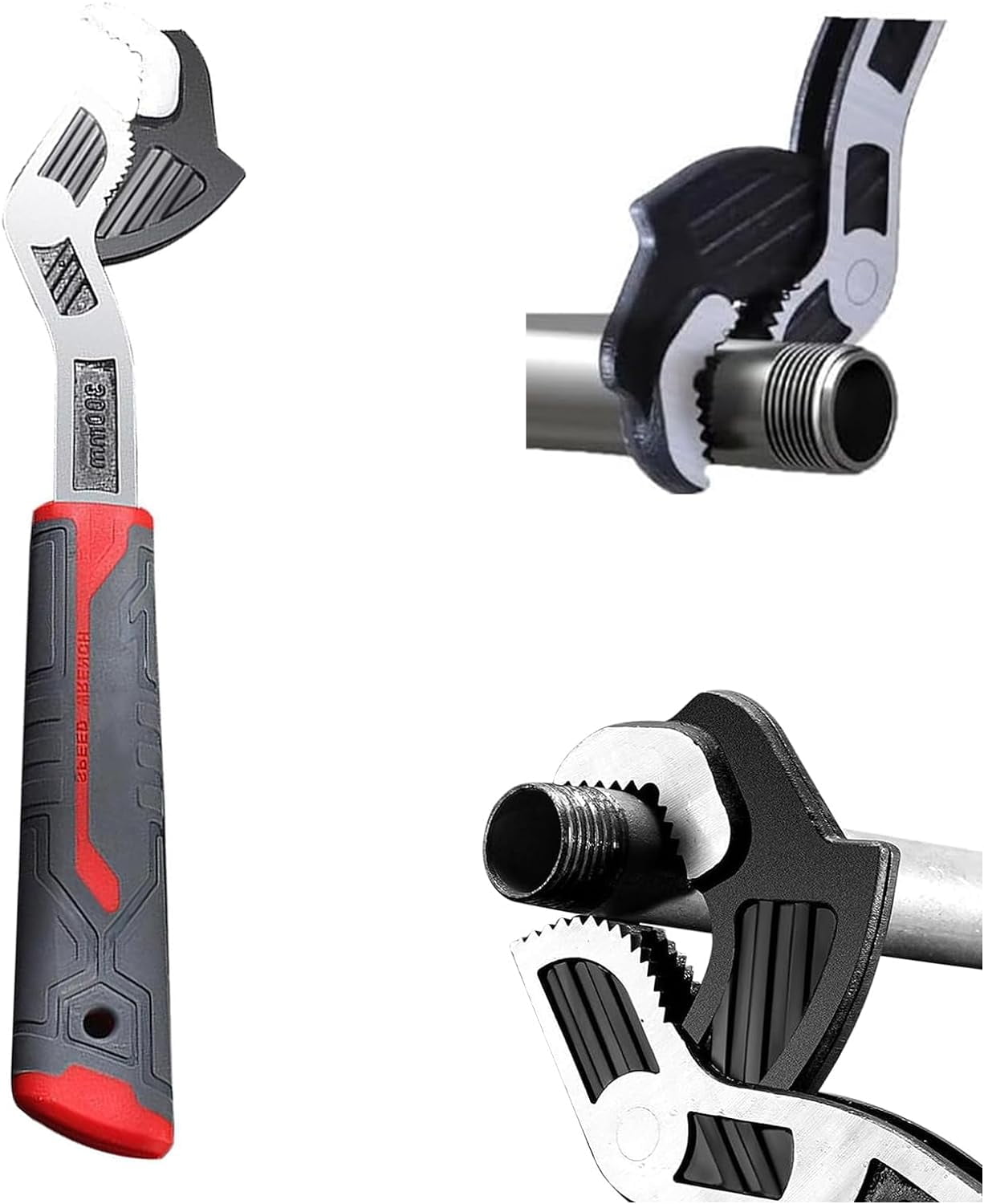Industrial Grade Multifunctional Self-locking Pipe Wrench Tool ...