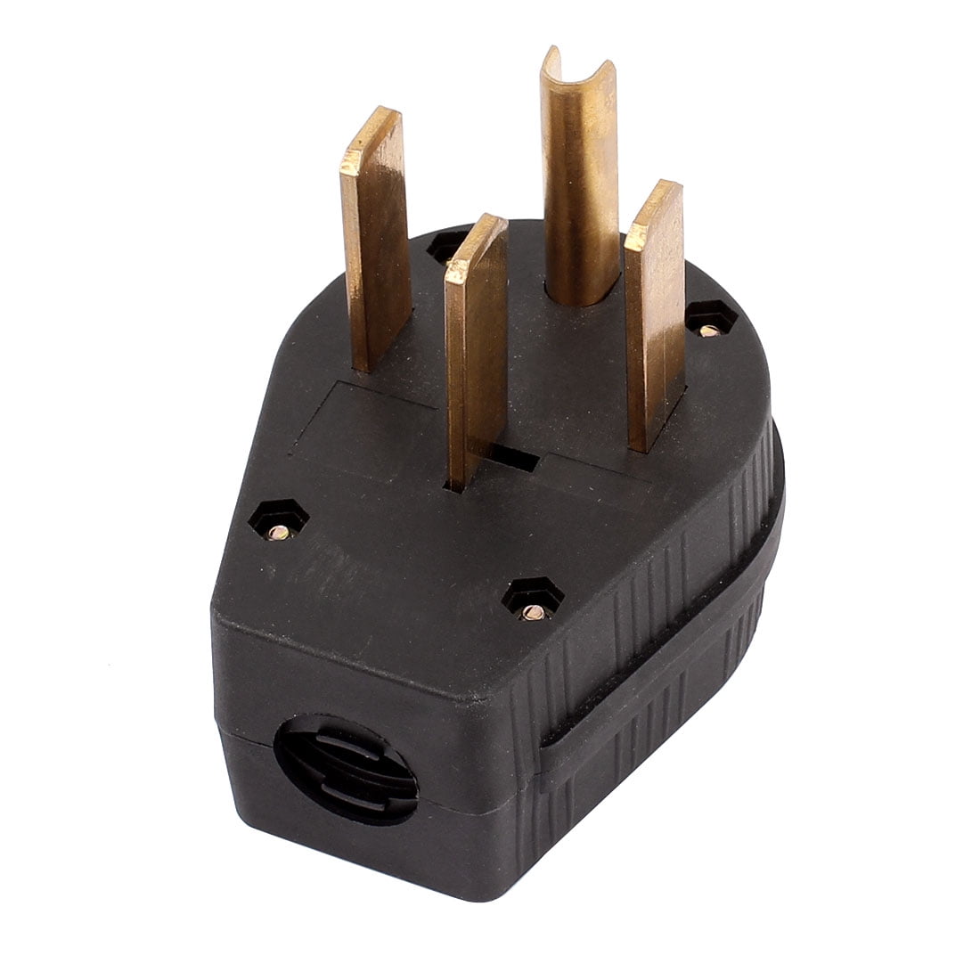 Industrial Grade NEMA 14-50p 50A 125V Straight US Four Holes Plug ...