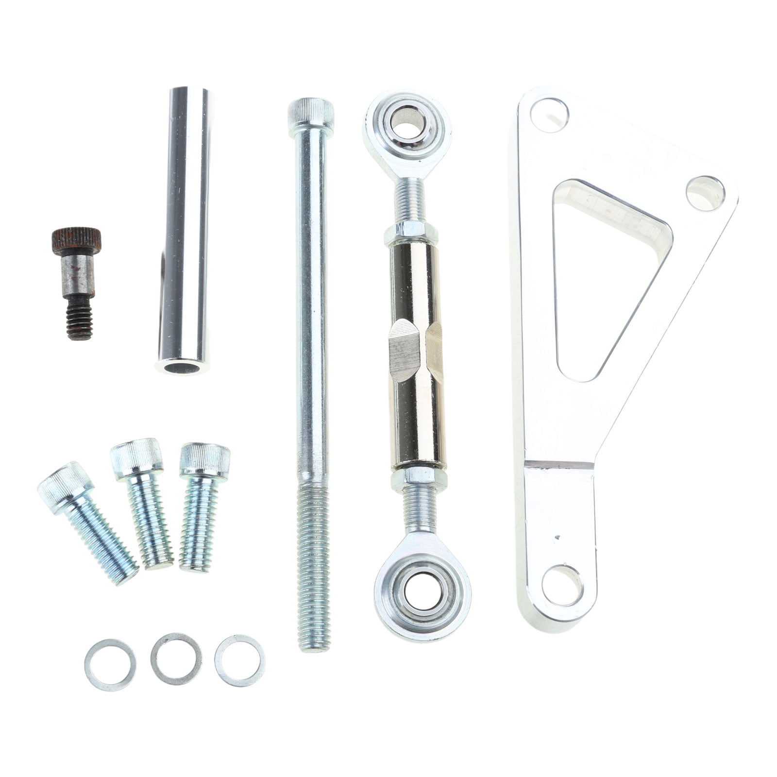 Industrial Grade Polished Metal Alternator Bracket Kit Long Water Lwp ...