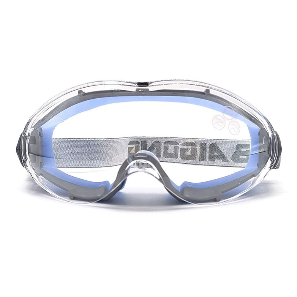 Industrial Grade Safety Goggles,Anti Fog Clear Lens Lab Goggles Fit ...