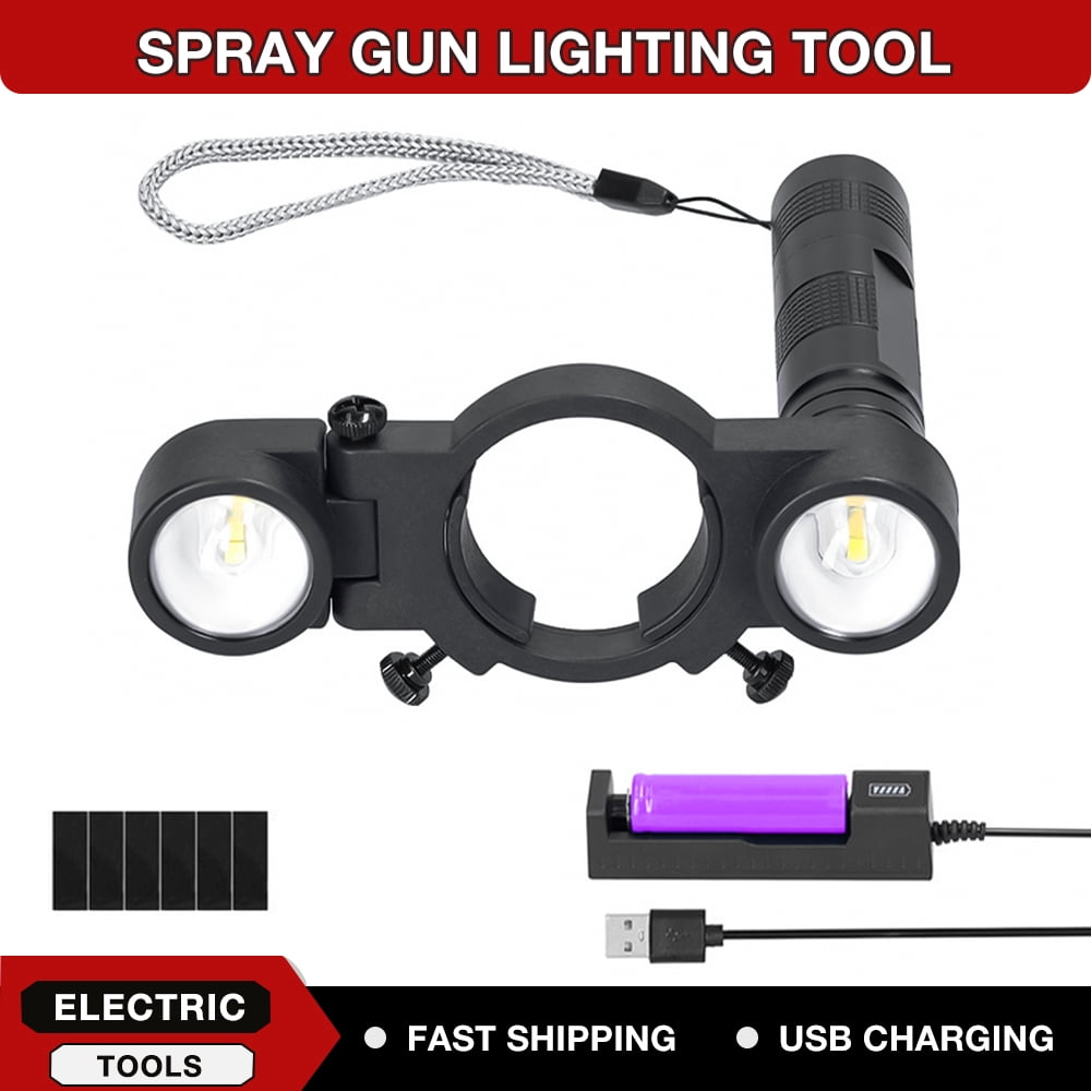 Industrial Grade Spray Gun Lighting,USB Rechargeable Home Lighting ...