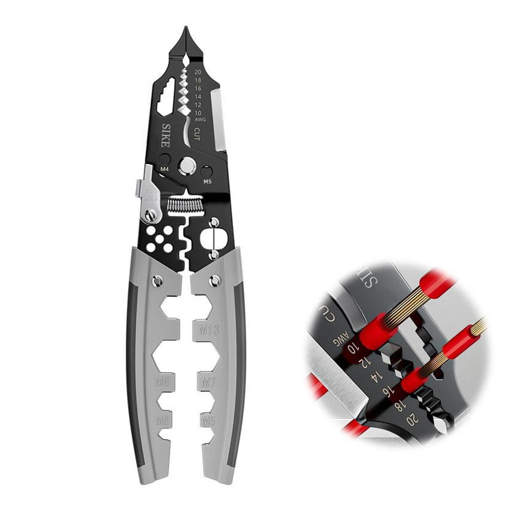 Industrial Grade Wire Stripper 28 in 1 Professional 8-inch Wire Crimper ...