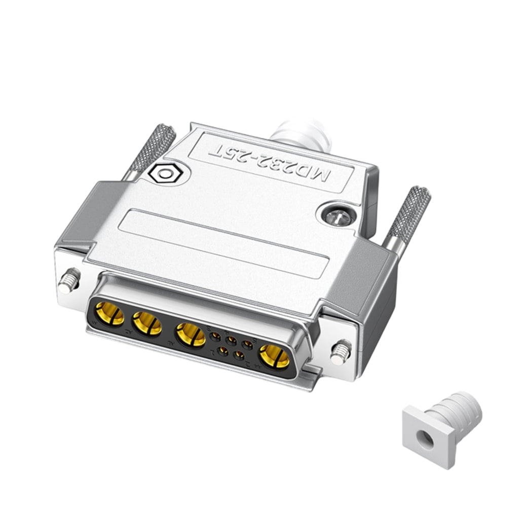 Industrial High Current 30Amp Welding Plug Metal Mixed 5+4D-Sub Pin ...