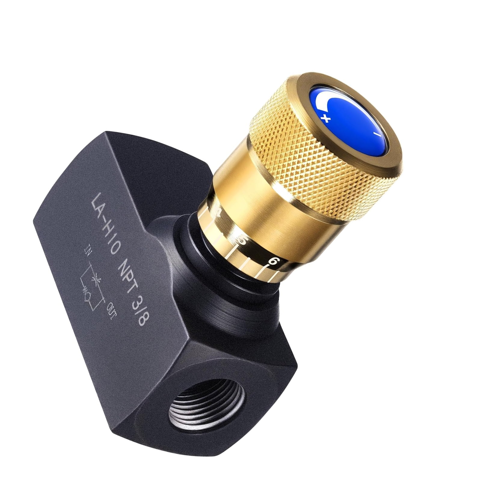 Industrial Hydraulic Flows Control Valves Adjustable Knob Leakage ...