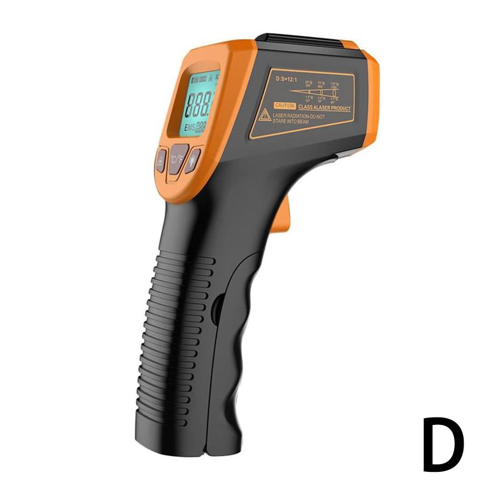 Industrial Infrared Thermometer Pyrometer Temperature Meter 50~600掳C ...