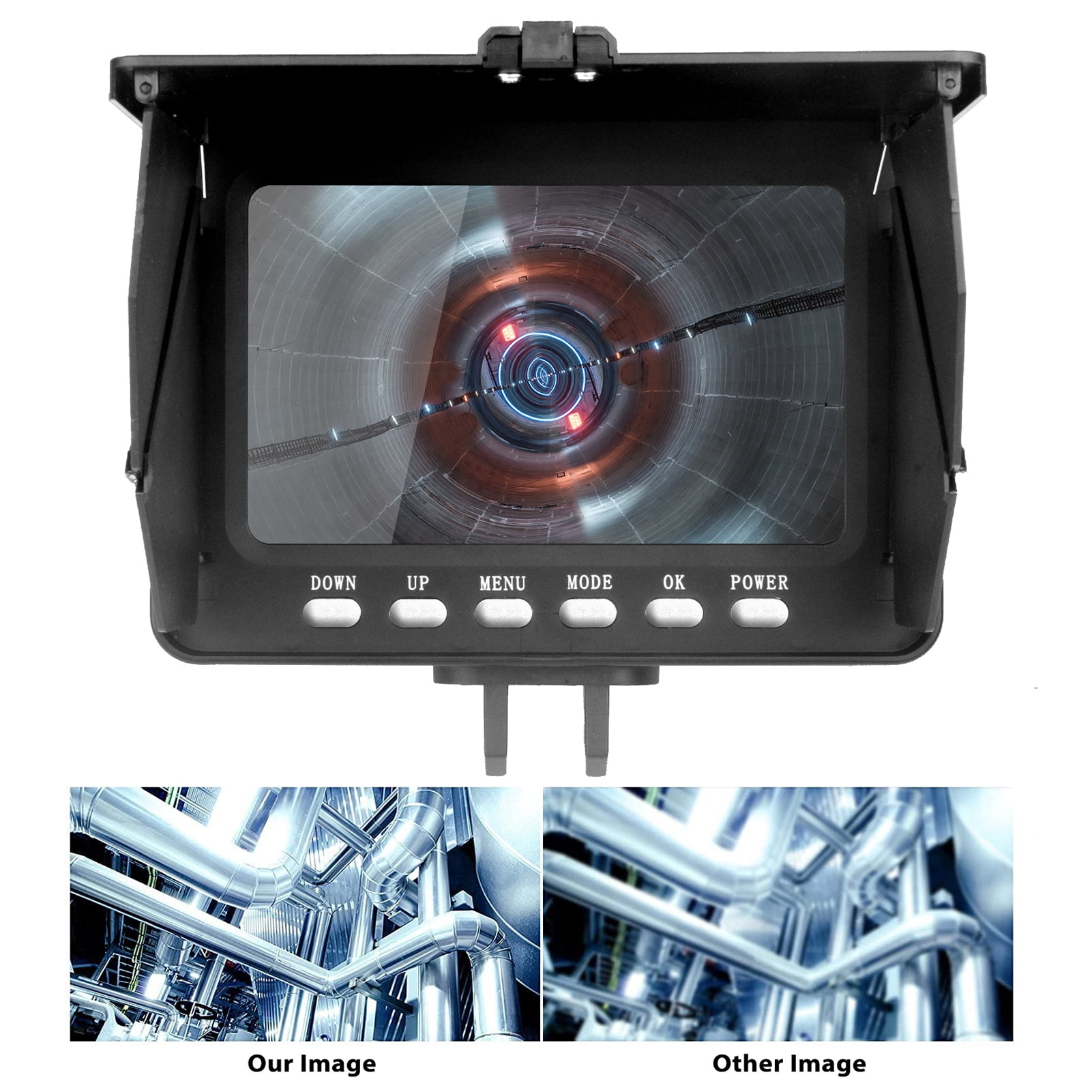 Industrial ,Ip68 Waterproof Pipe Video Camera Sewer Camera 1080p Camera ...