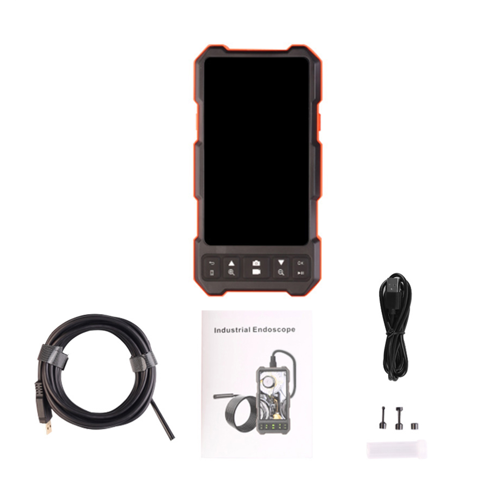 Industrial ,Ips Color Display 1080p Borescope 2 Million Ip67 Waterproof ...
