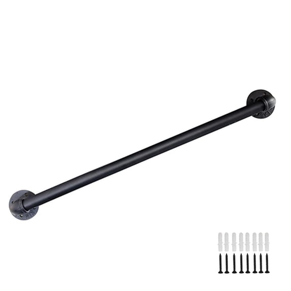 Industrial Iron Pipe Handrail Indoor Pipe Stair Railing Handrail For ...