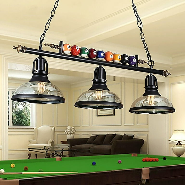 Pool Ball Light Fixtures 6 Best Pool Table Lights [Reviews & Buyer's