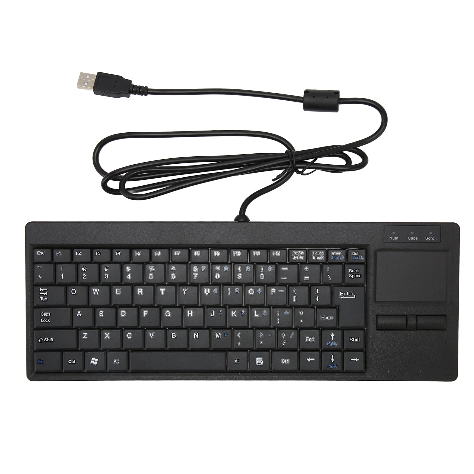 Industrial Keyboard Touchpad Wired Connection X Scissor Foot Plug and ...