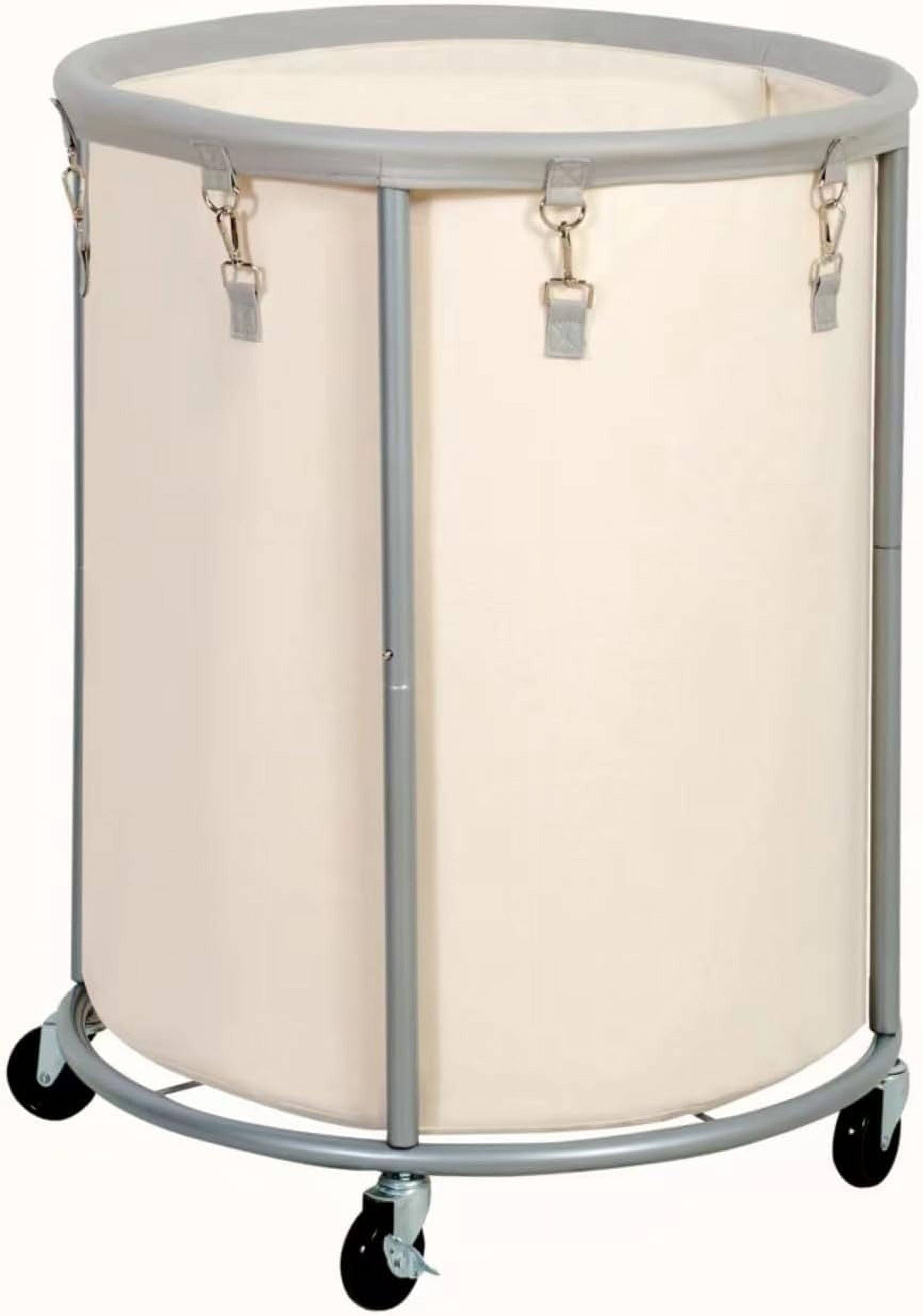 Industrial Laundry Hamper with Wheels, 48 Gallons, Extra Large Cart ...