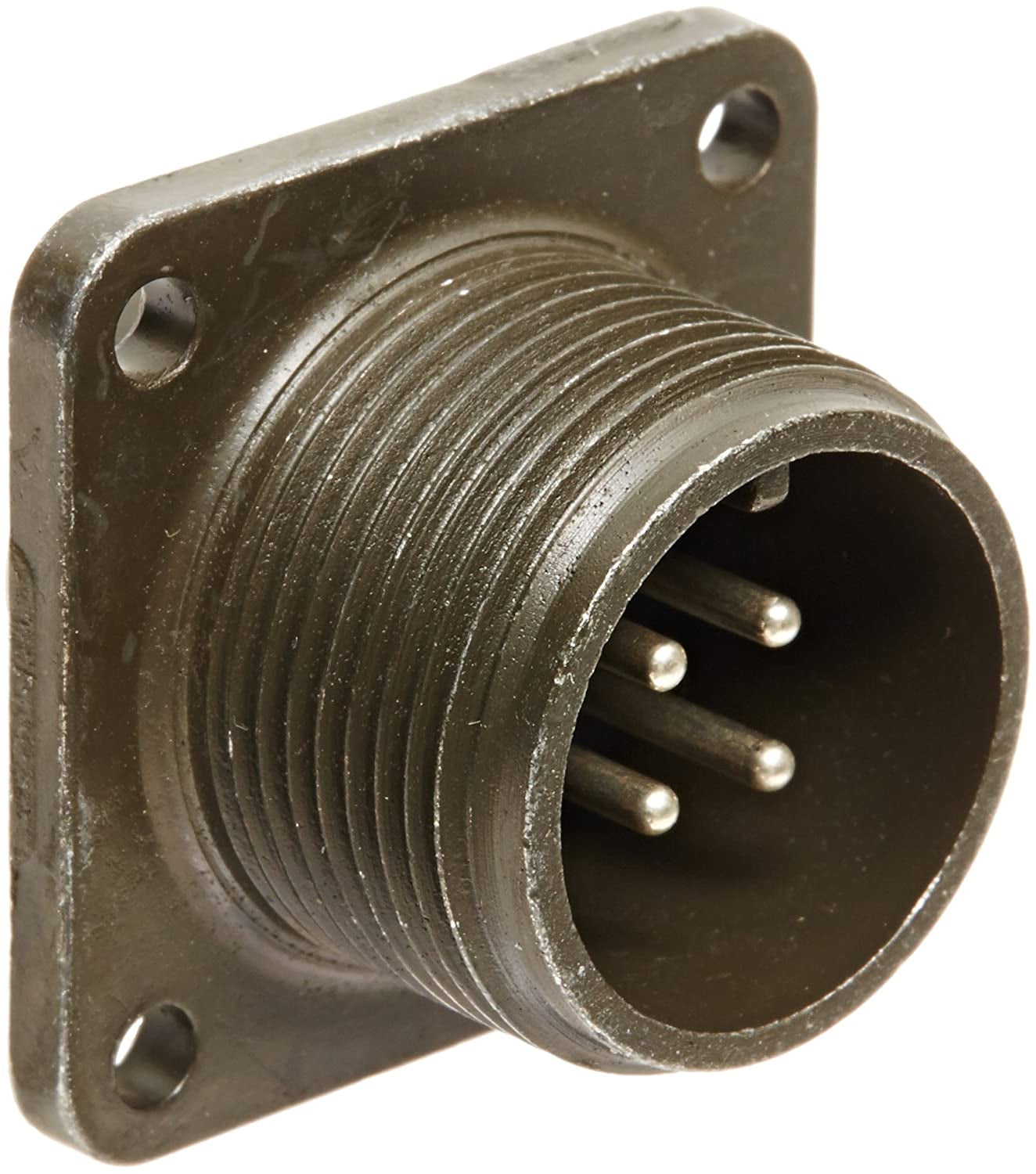 Industrial MS3102E14S-2P Circular Connector Pin, Environmental ...