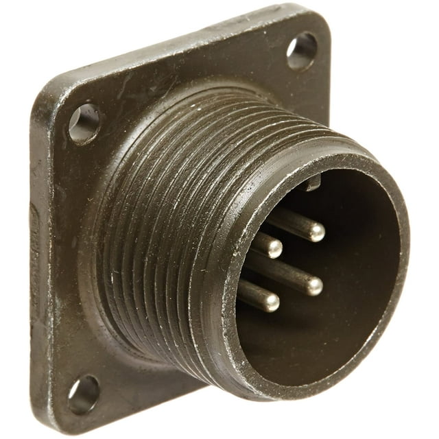 Industrial MS3102E14S-2P Circular Connector Pin, Environmental ...