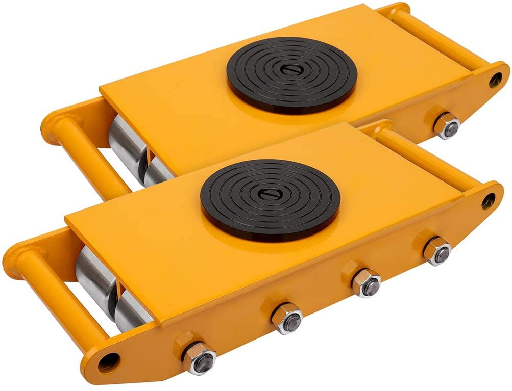 Industrial Machinery Mover Machine Dolly Skate,12T 26400lbs Heavy Duty ...