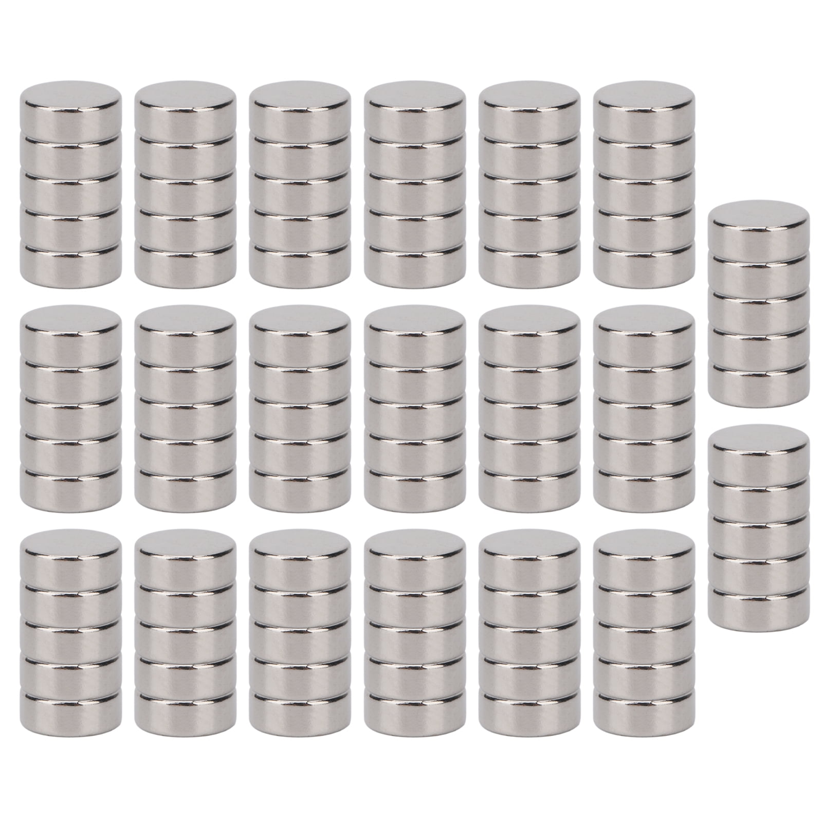Industrial Magnets, 100PCS Multifunctional Round Super Strong Neodymium ...