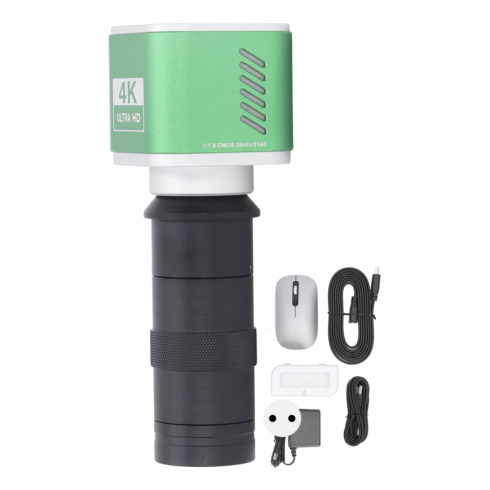 Industrial Microscope Camera 4K 8.3MP HD USB Synchronous Output 10X ...