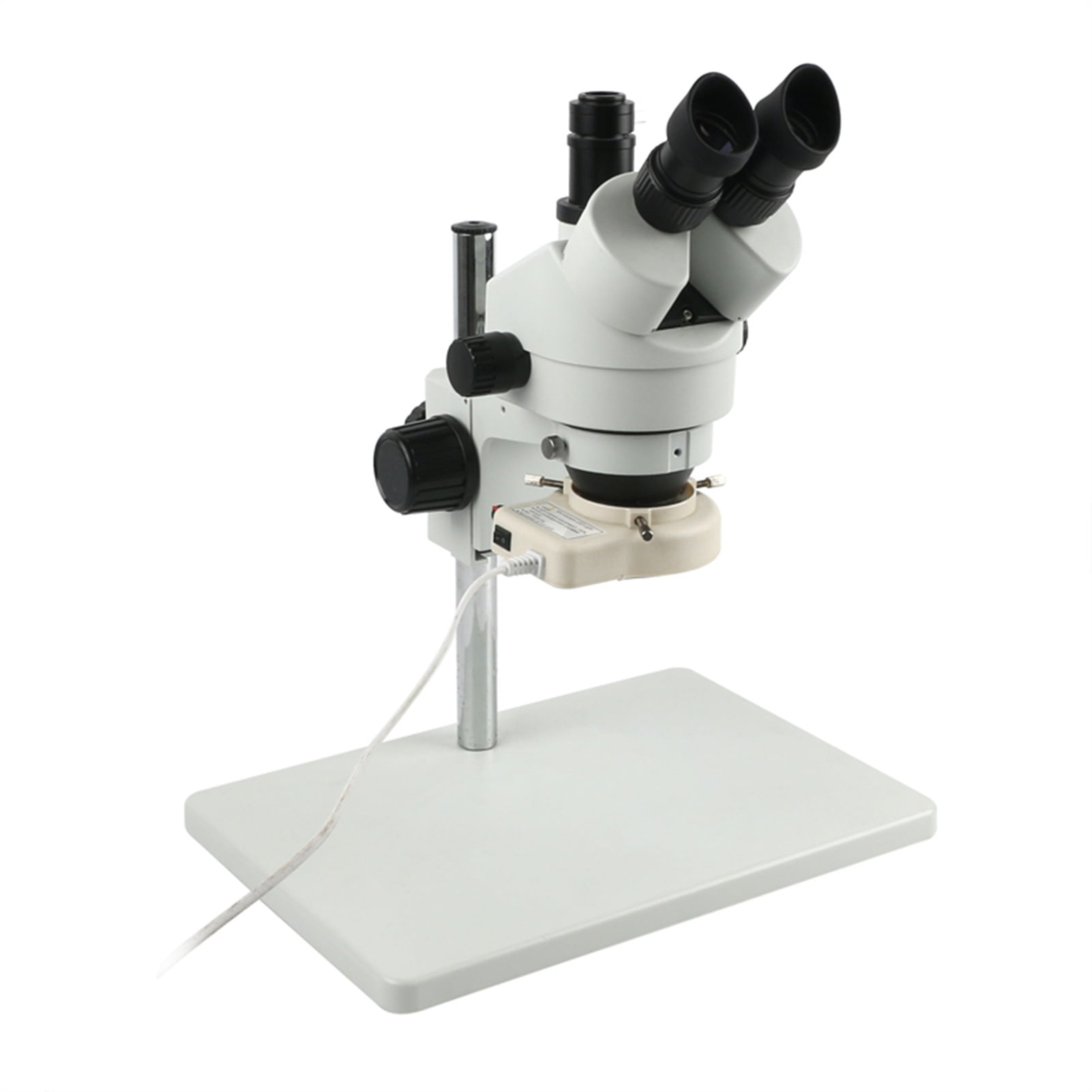 Industrial Microscope,Trinocular Stereo Magnification Continuous Zoom ...