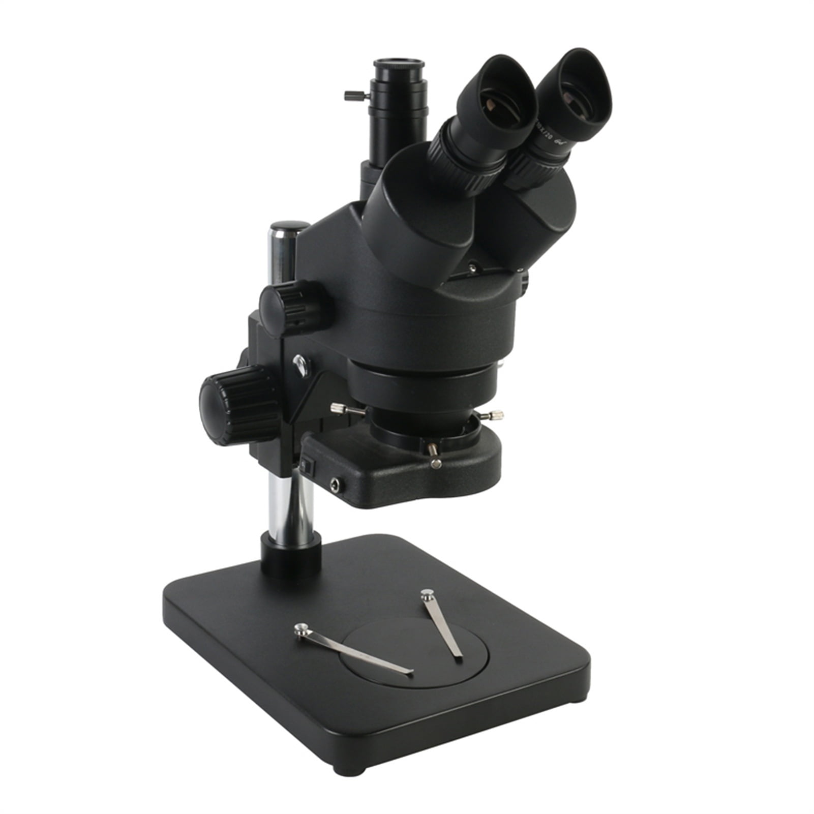Industrial Microscope,Trinocular Stereo Magnification Continuous Zoom ...