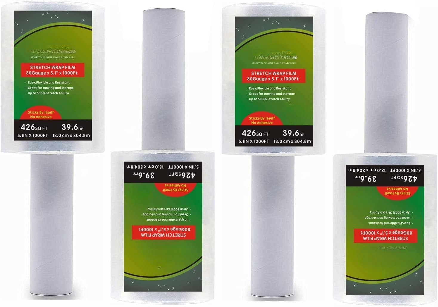 Industrial Mini Clear Stretch Wrap Film for Pallet Wrap with Plastic ...