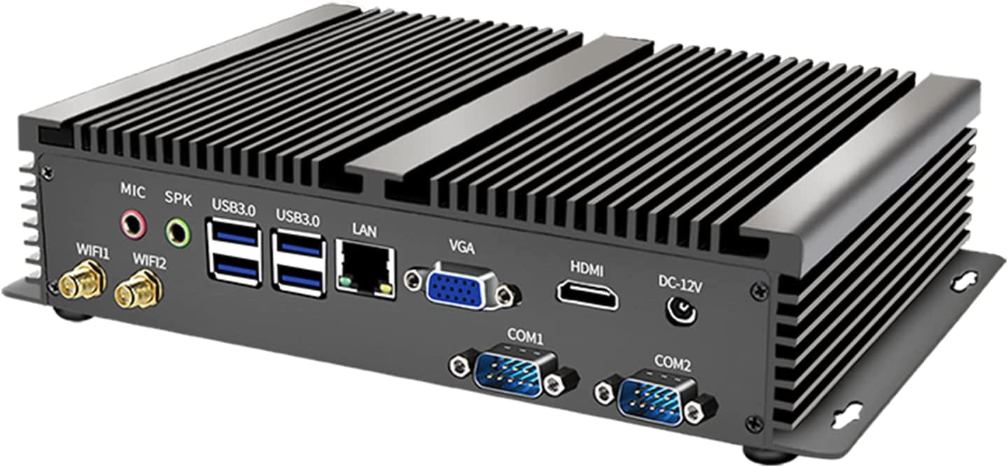 Industrial Mini PC, MSECORE Fanless Desktop Computer i5-1135G7 Windows ...