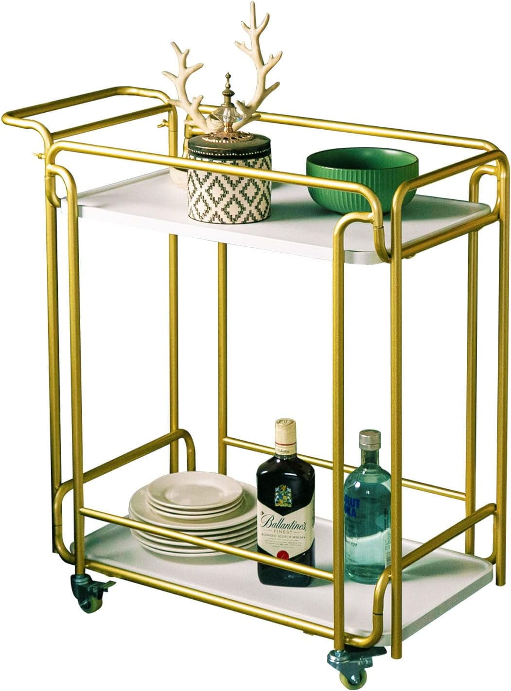 Industrial Modern Bar Carts/Serving Carts/Kitchen Carts/Wine Rack Carts ...