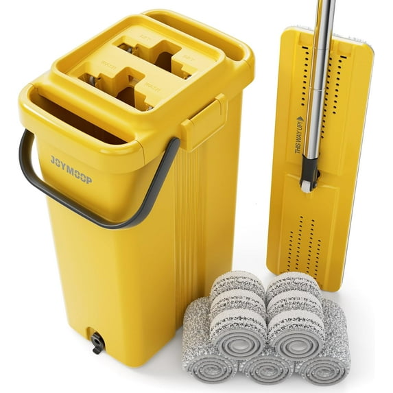 Industrial Mop and Bucket Set, 17.7-inch Dust Mops for Floor Cleaning ...