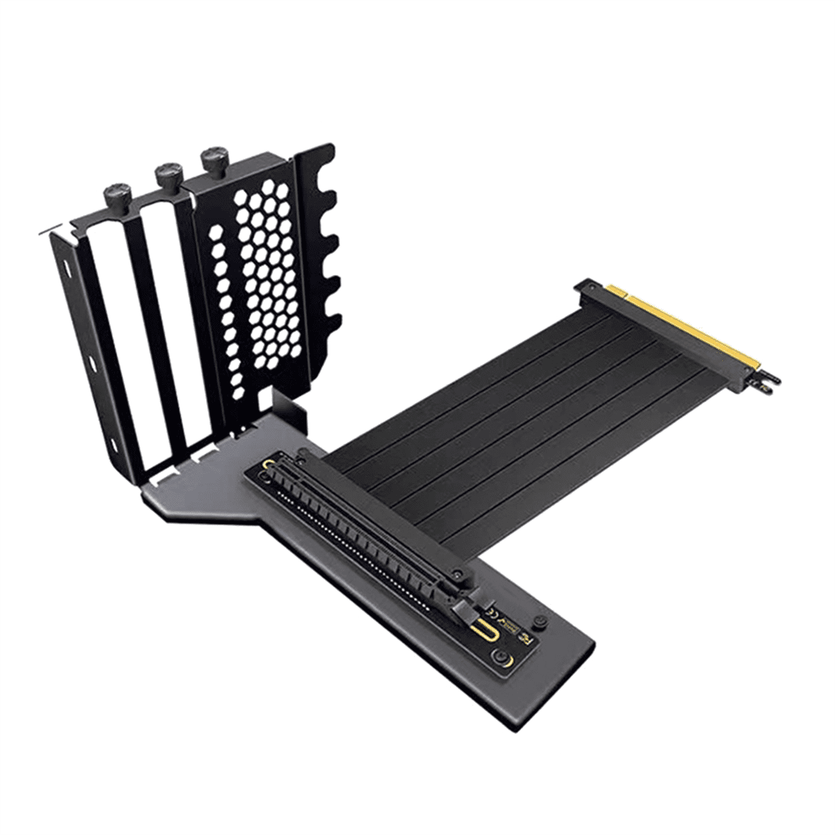 Industrial PCIE3.0 X16 Riser Cable Extension Graphics Card Holder ...