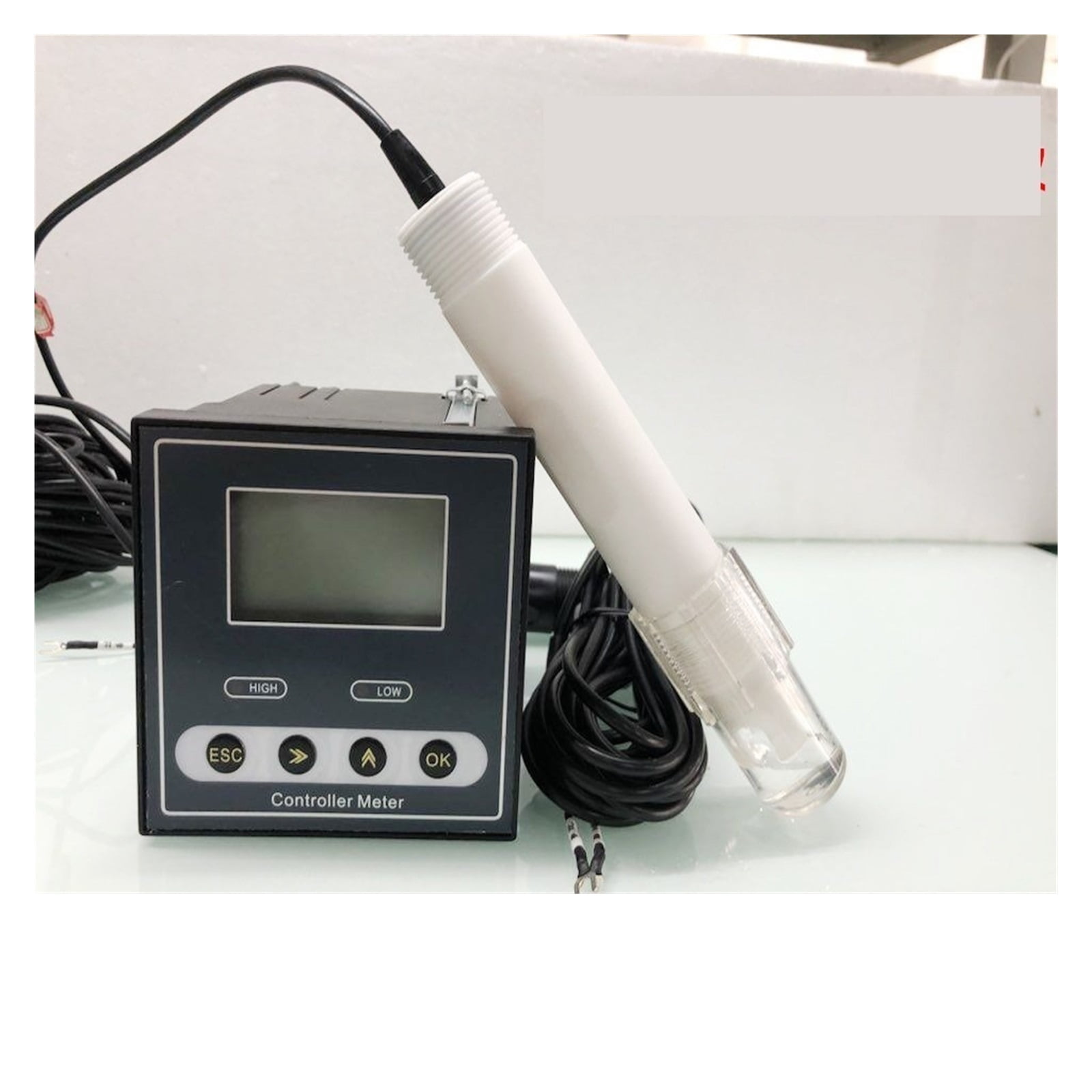 Industrial PH Controller ORP Meter Monitor Digital 0.02pH 1mV Upper ...