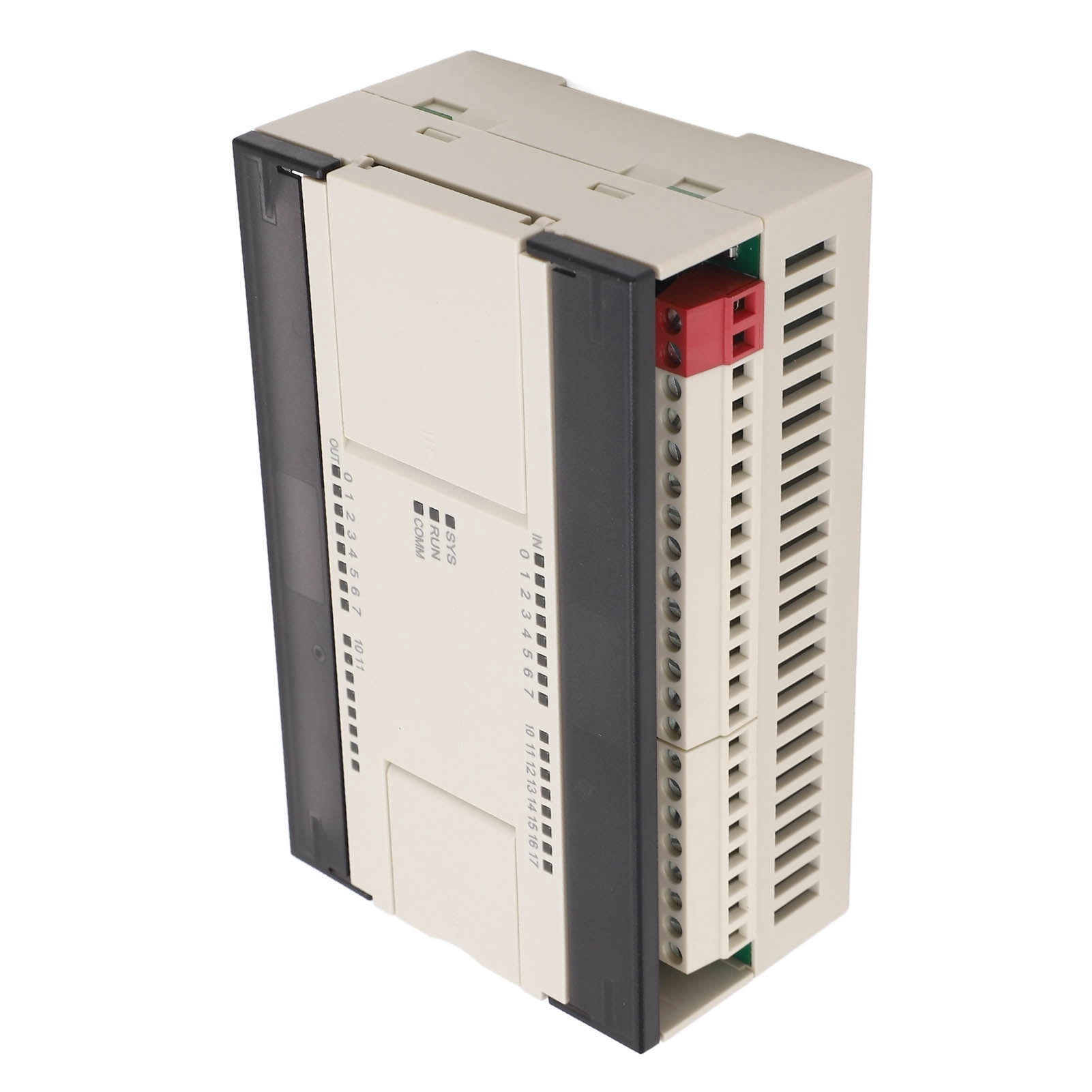 Industrial PLC Controller W/ RS485 Ethernet, 16 In, 10 Out, 4 Analog In ...