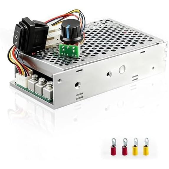 Industrial PWM DC Motor Speed Controller 3500W 100A Max, DC 10-55V ...