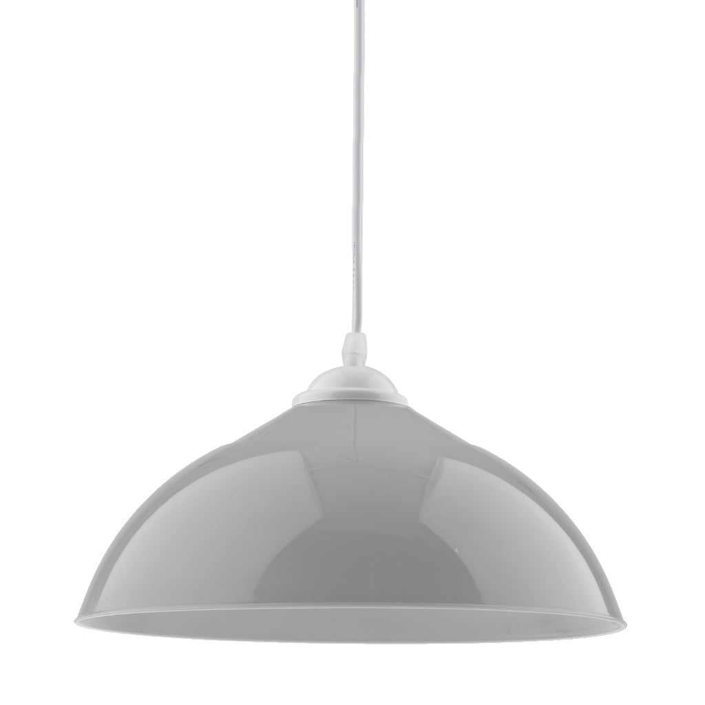 Industrial Pendant Lights Black Metal Finish Shade with Wire and Chain ...