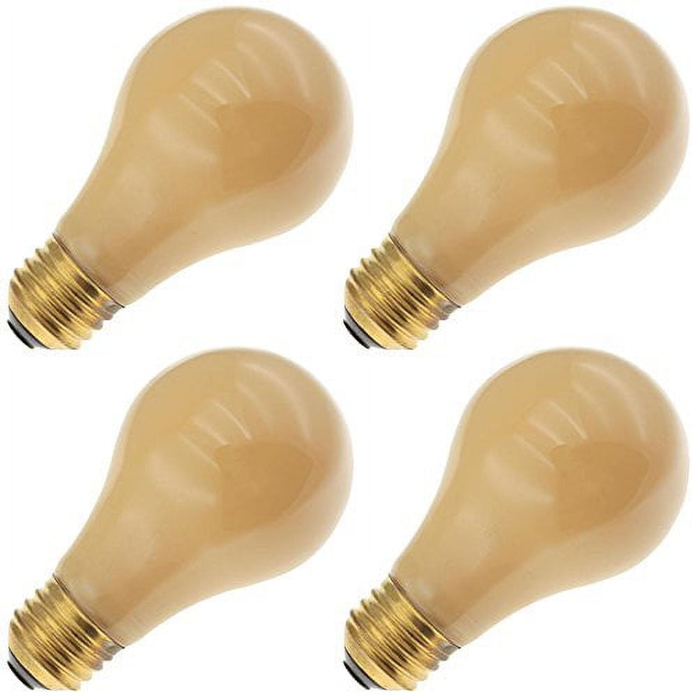 Industrial Performance 100A19K/Y 130V, 100 Watt, A19, Medium Screw (E26 ...