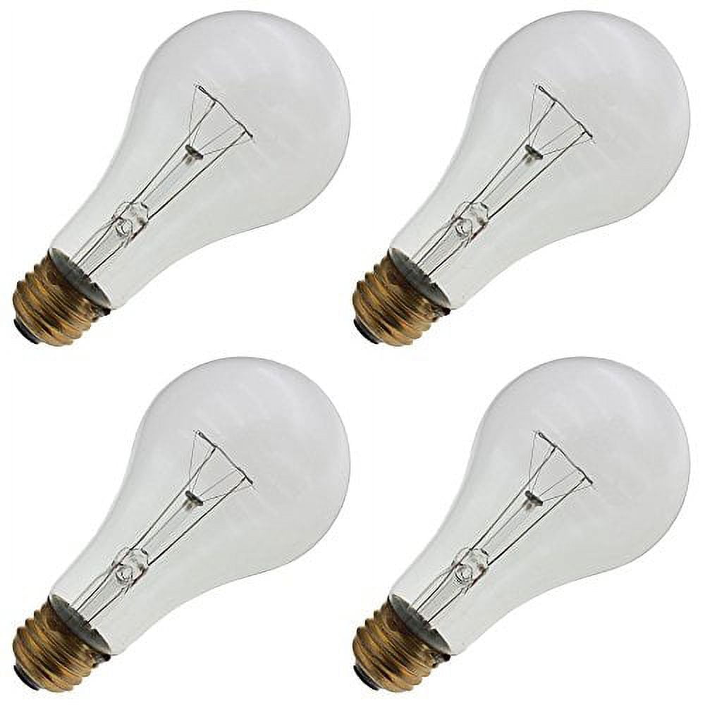 Industrial Performance 100A21/CL 120V, 100 Watt, A21, Medium Screw (E26 ...