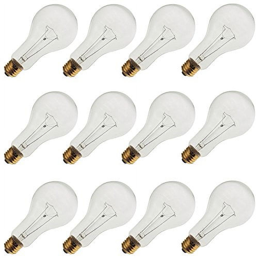 Industrial Performance 100A23/CL 130V, 100 Watt, A23, Medium Screw (E26 ...