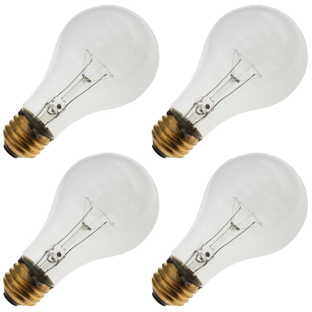 Industrial Performance 10A19/CL 130V, 10 Watt, A19, Medium Screw (E26 ...
