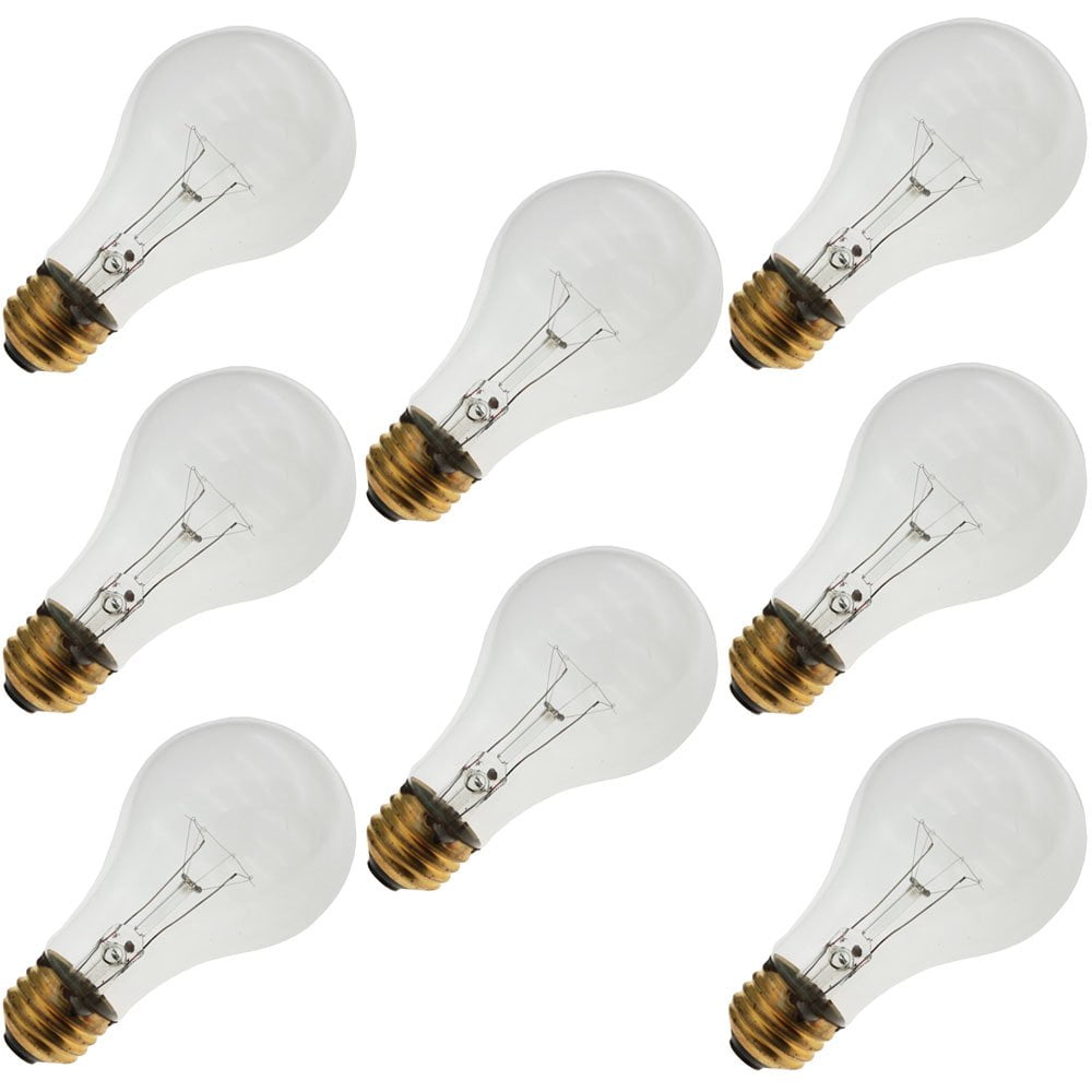Industrial Performance 10A19/CL 130V, 10 Watt, A19, Medium Screw (E26 ...