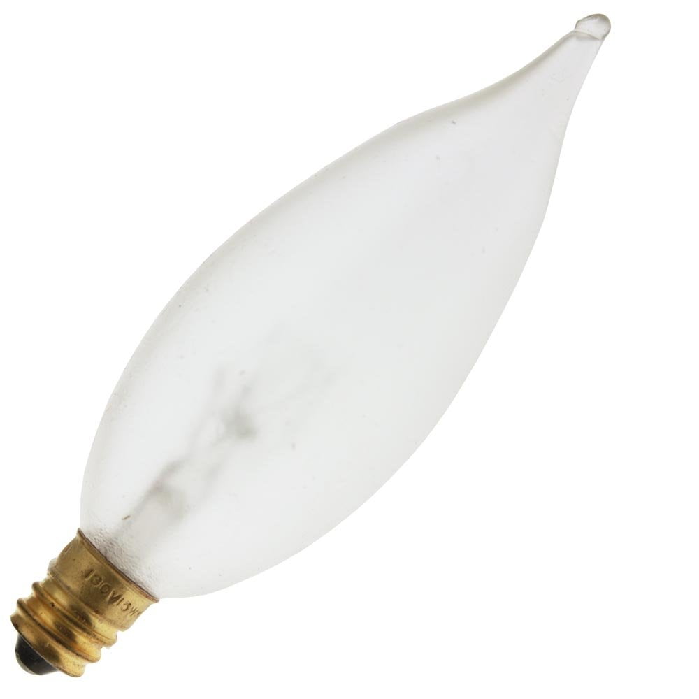 Industrial Performance 15CFC/TF 130V, 15 Watt, CA10, Candelabra Screw (E12) Base Light Bulb (1 ...