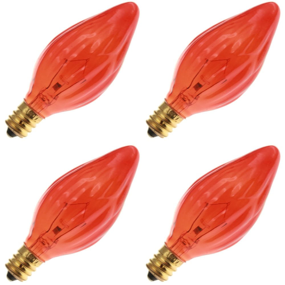 Industrial Performance 15F10/A 130V, 15 Watt, F10, Candelabra Screw ...