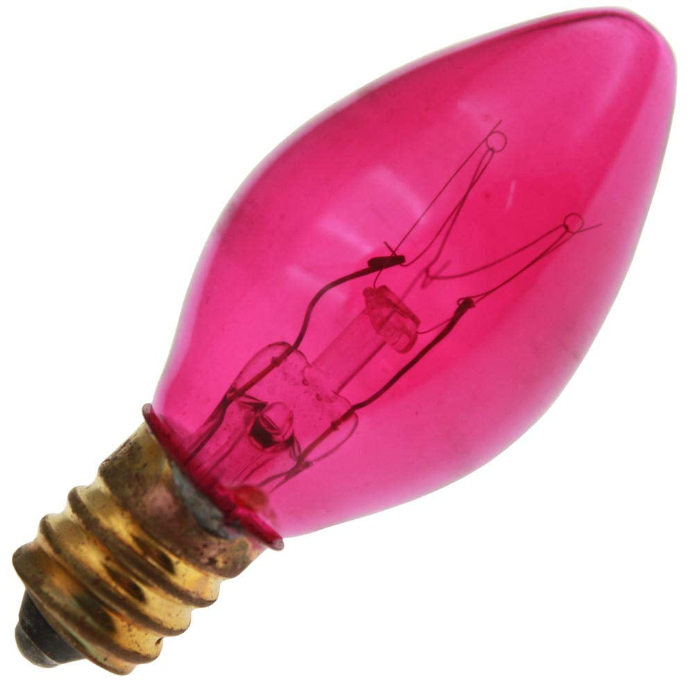 Industrial Performance Decorative/Novetly 7C7/TPK 120V, 7 Watt, E12 ...