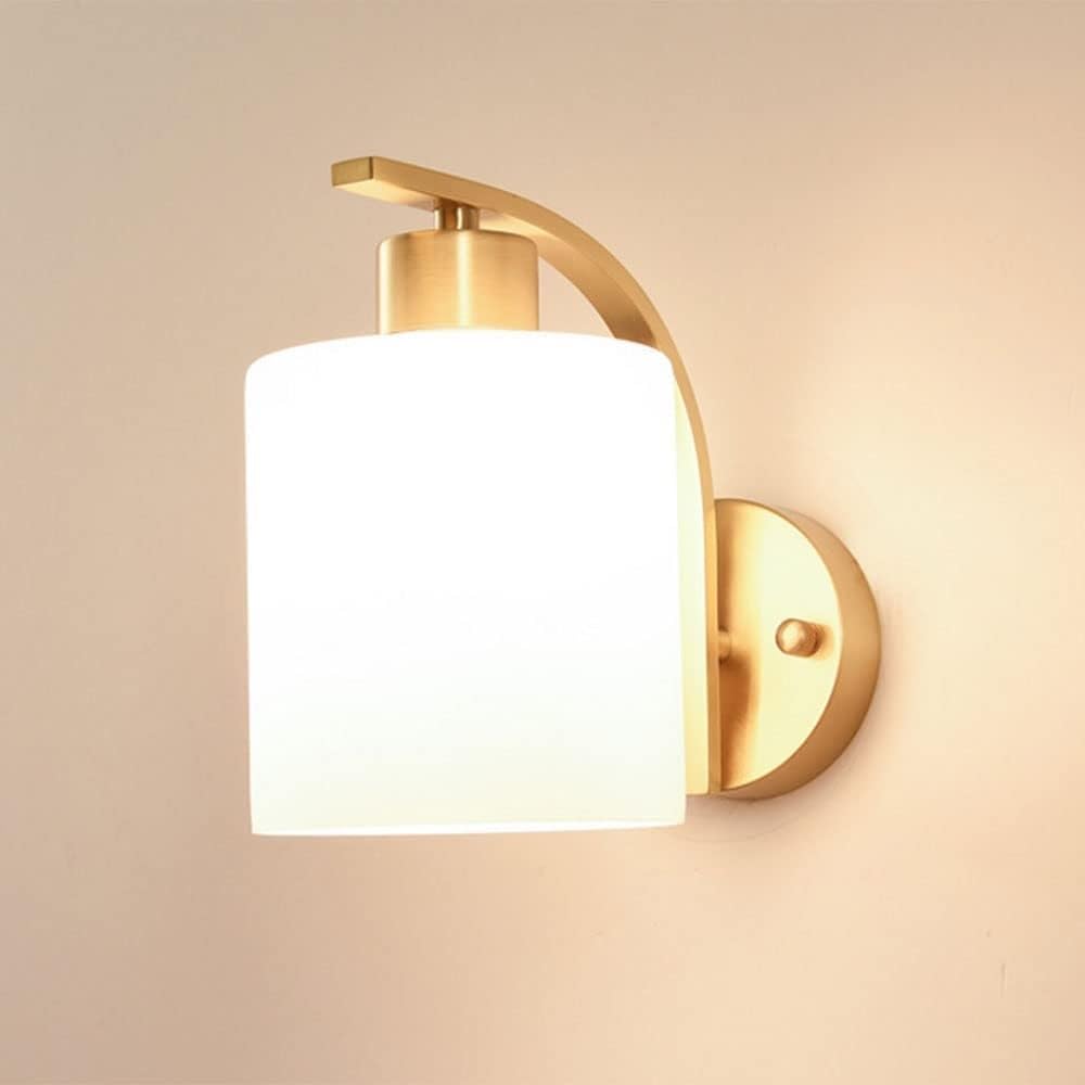 Industrial Personalized Art Wall Lamp Glass Wall Light Vintage Copper ...