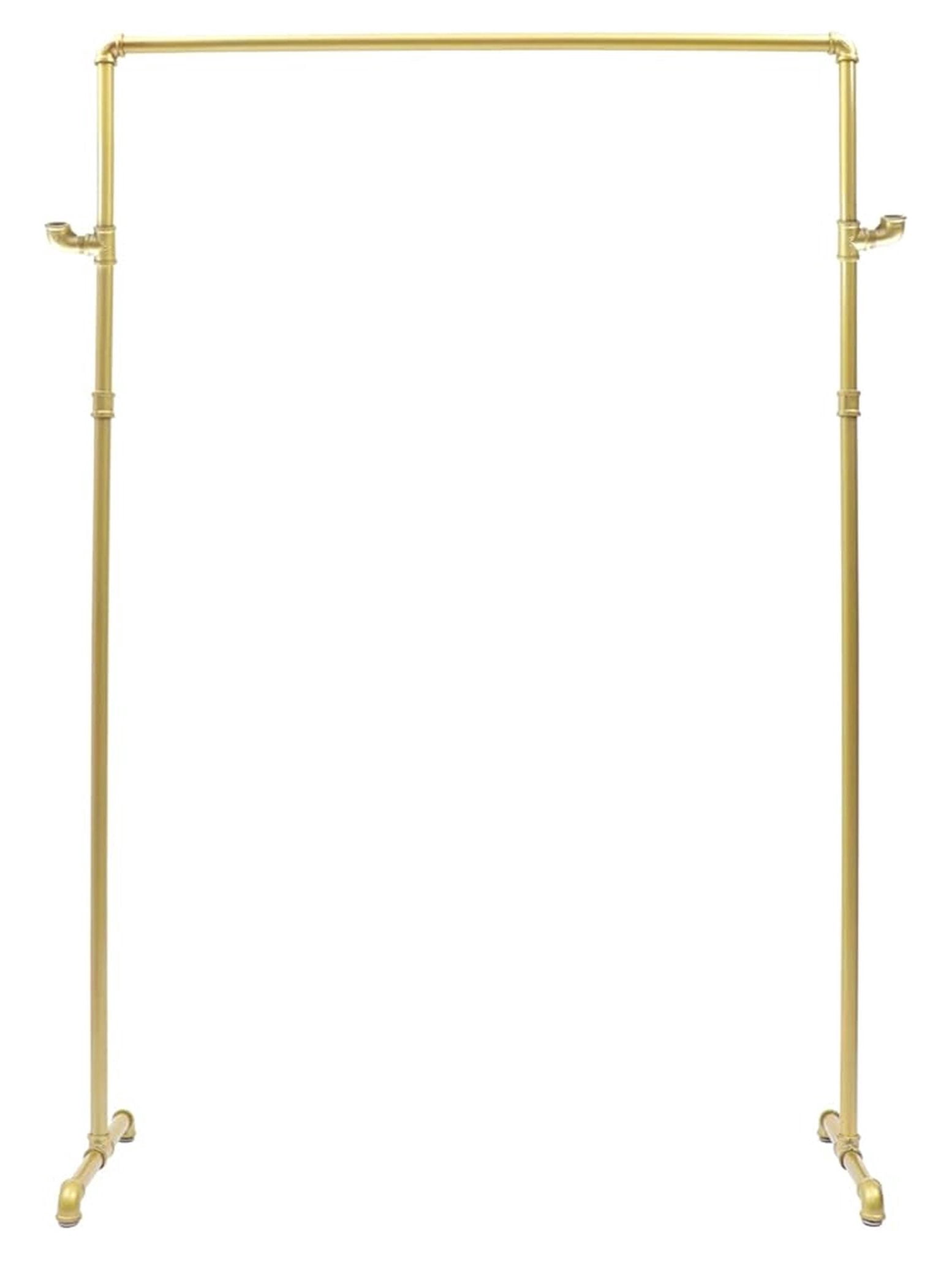 Industrial Pipe Clothing Rack Free Standing, Detachable Clothes Rack ...