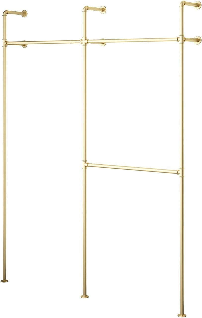 Industrial Pipe Clothing Rack,Moden Commercial Grade Pipe Clothes Racks ...