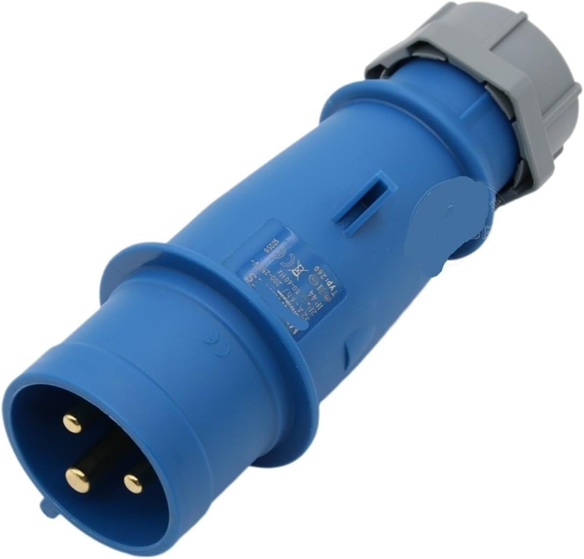Industrial Plug TYP 260 32A 3P 230V IP44 - Walmart.com