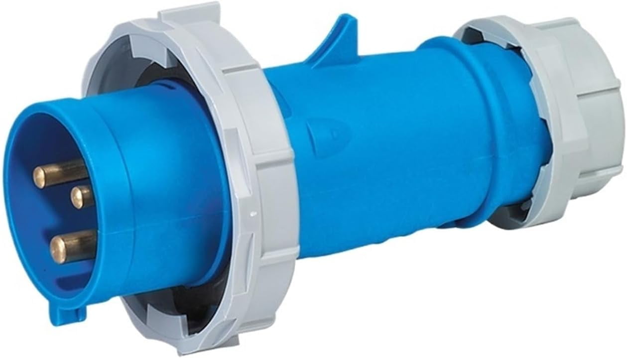 Industrial Plug and Socket Connector Three-Phase 3-core 4P5 Hole 16A ...